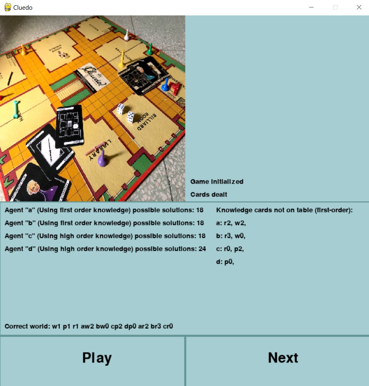 LAMAS Cluedo (Group 13)
